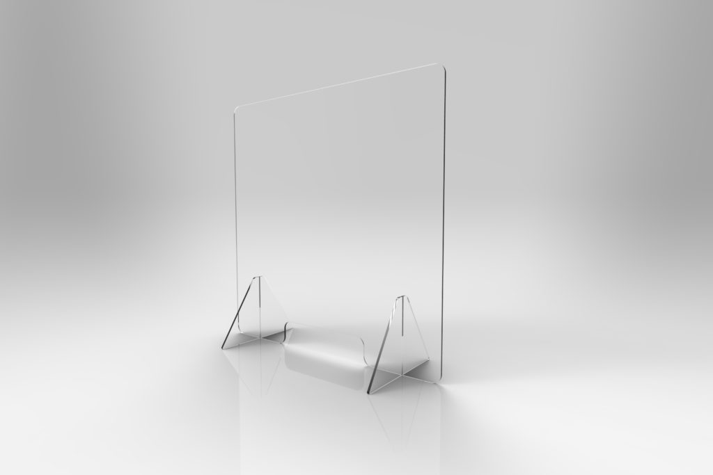 Clear Acrylic Sneeze Guards - Cut to Size & Shape Safety Sneeze Screen